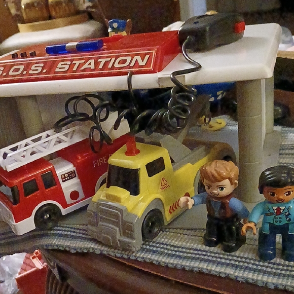 Toys | Sos Emergency Vehicle Station With Sounds Light | Poshmark